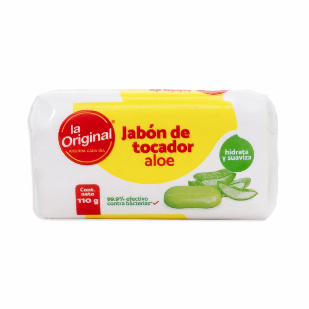 Jabón De Tocador Con Aloe LA ORIGINAL 110 G - Megamaxi