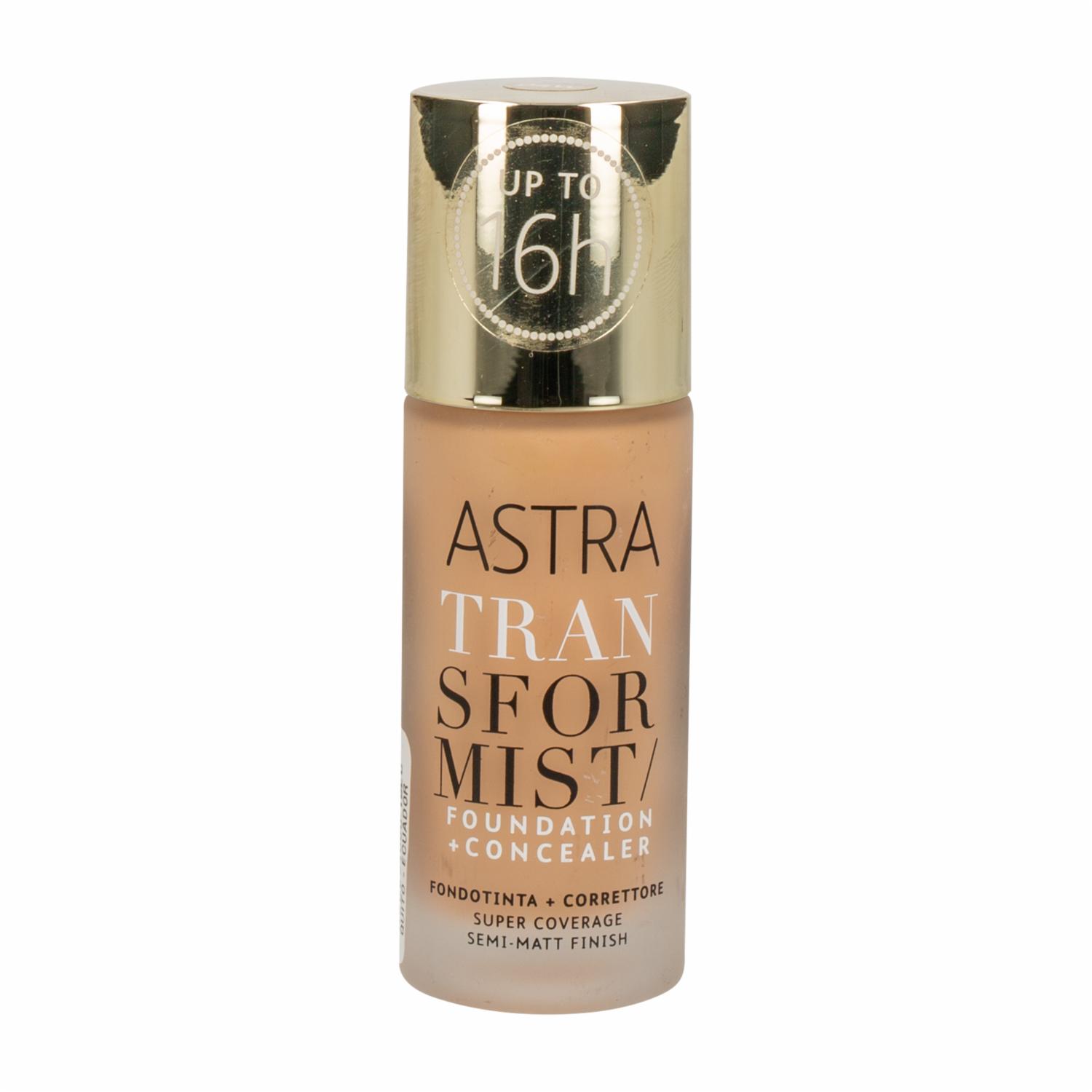 Corrector De Ojeras Transfoundation Ginger ASTRA 18 Ml - Megamaxi