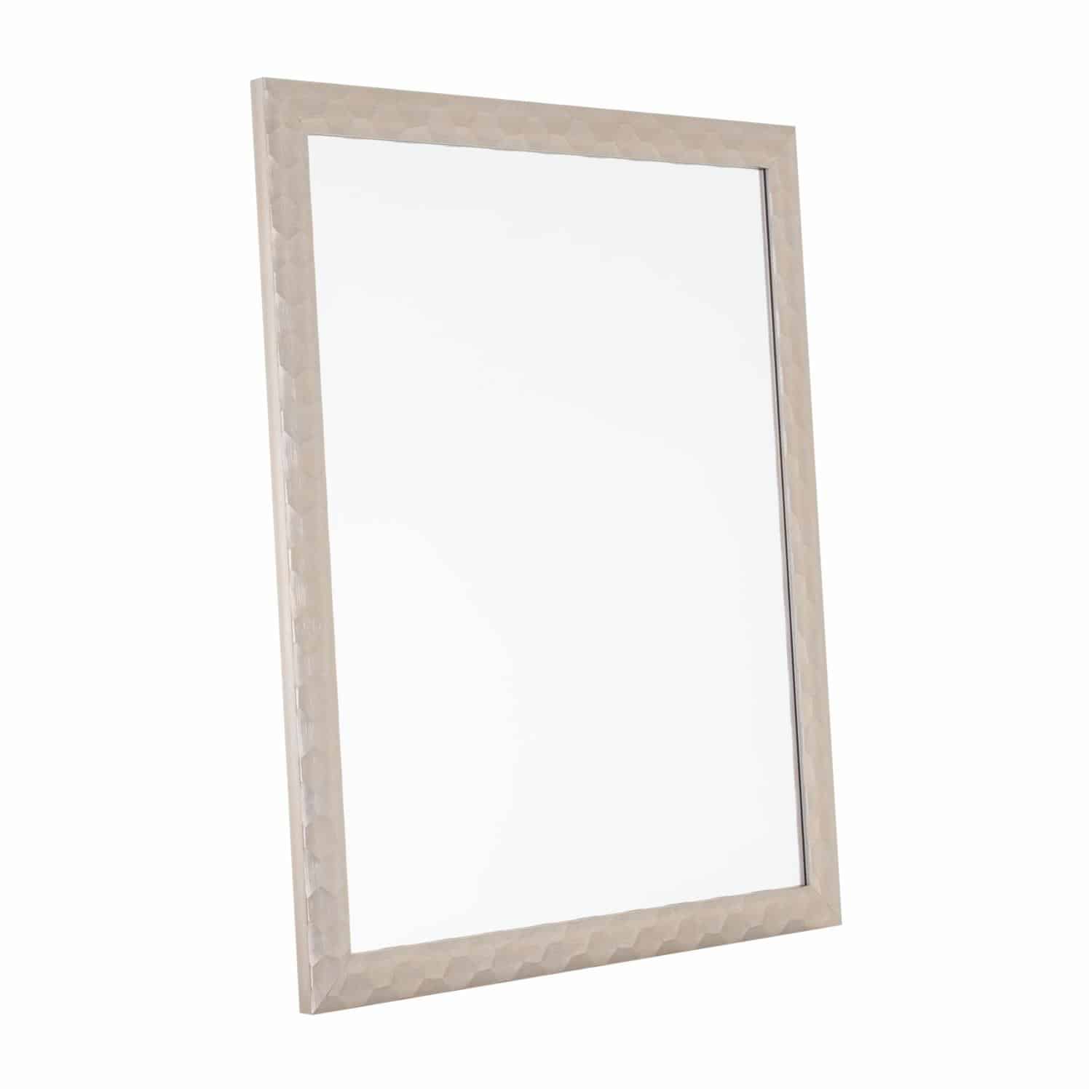 Espejo De Pared Con Marco Color Champagne FREE HOME 50 x 60 Cm - Megamaxi