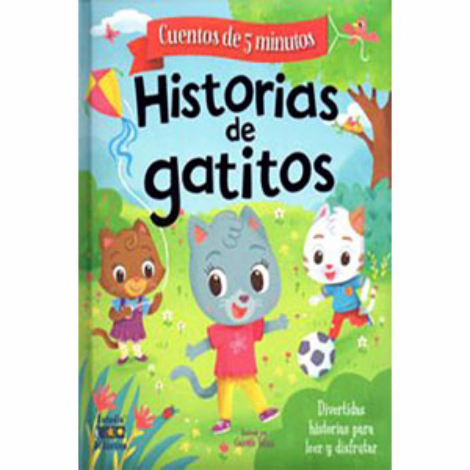 Libro Historias De Gatitos ESTUDIO DIDACTICO 48 Páginas - Megamaxi