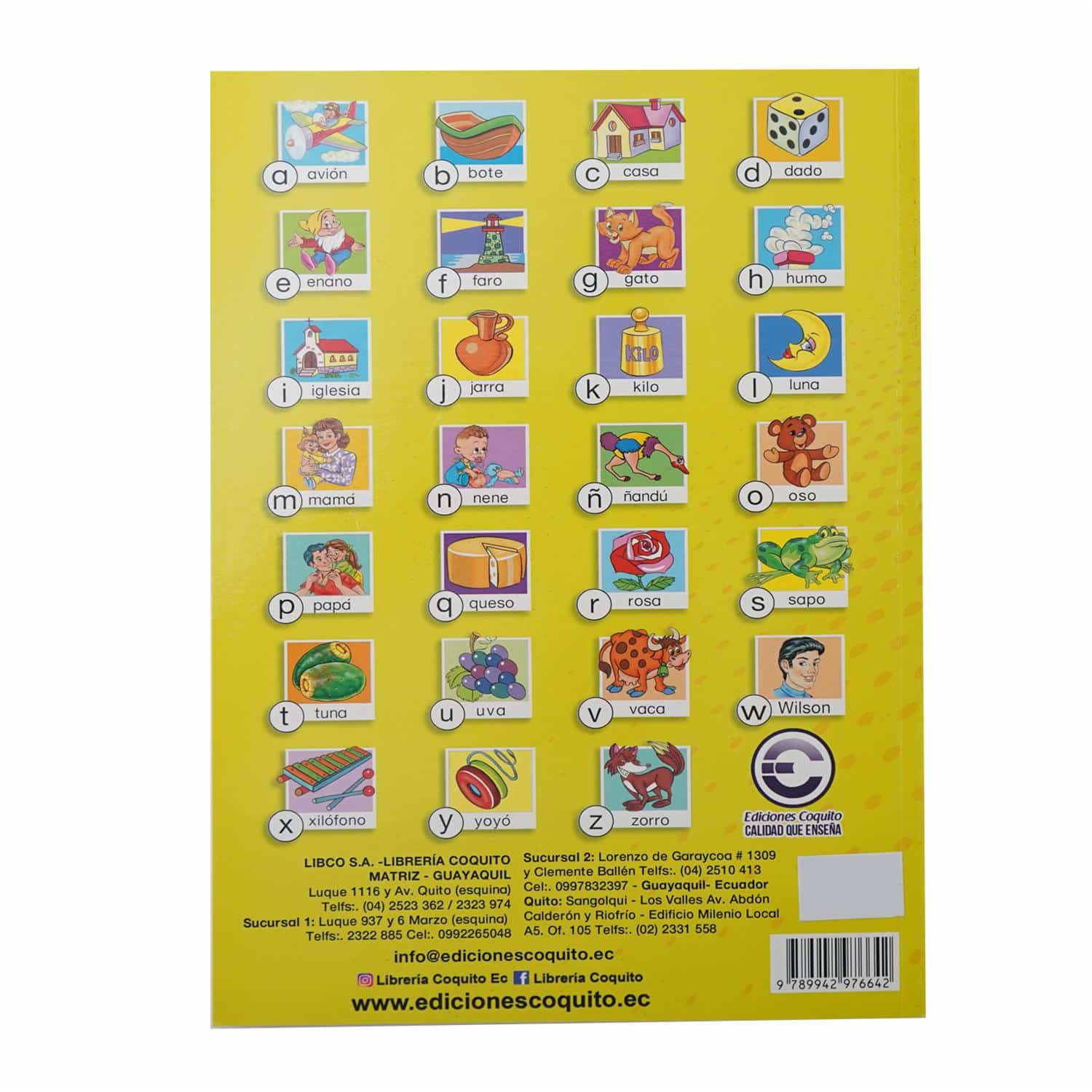 Libros Coquito Cartilla COQUITO 60 Páginas - Megamaxi
