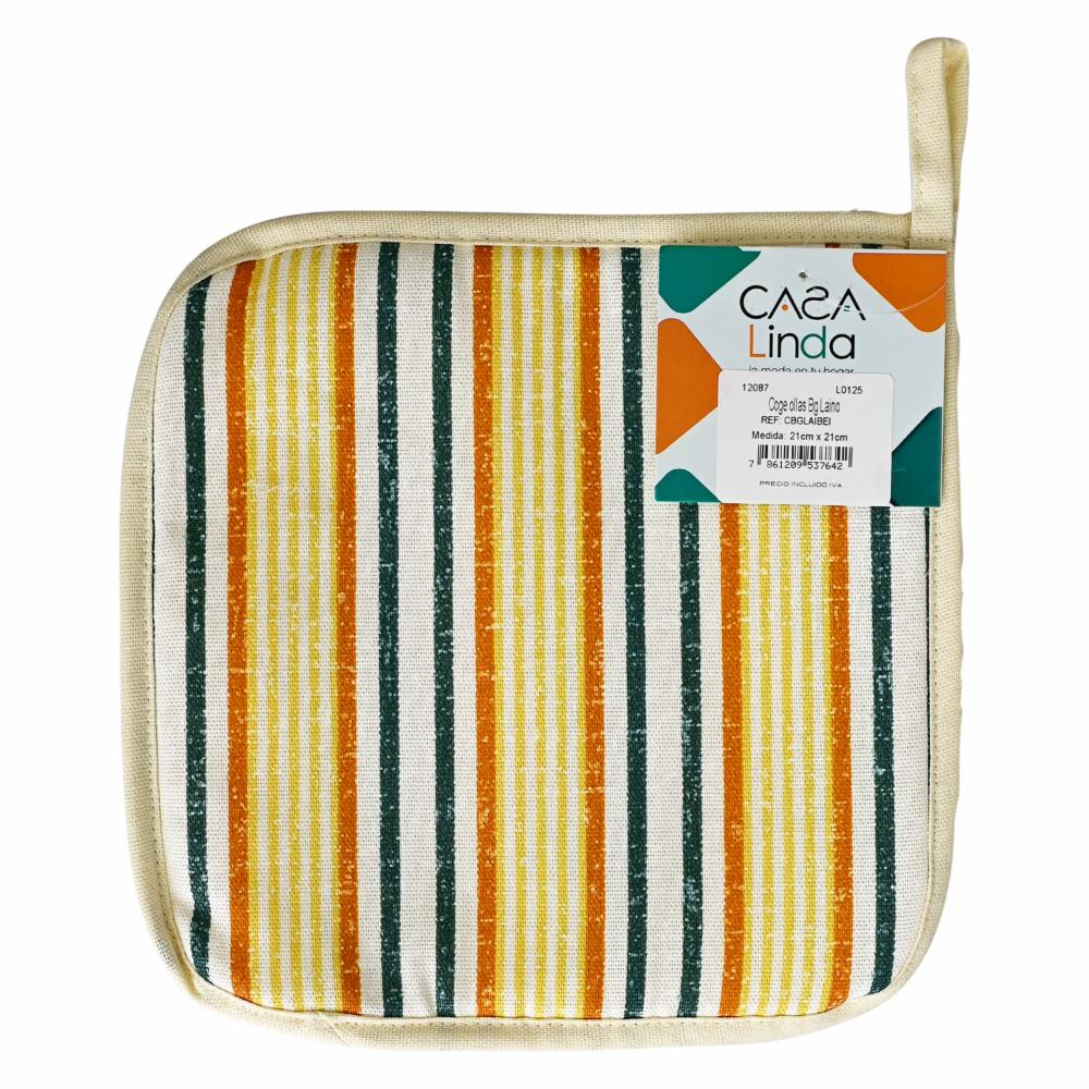 Coge Ollas Laino CASA LINDA 21 X 21 Cm - Megamaxi