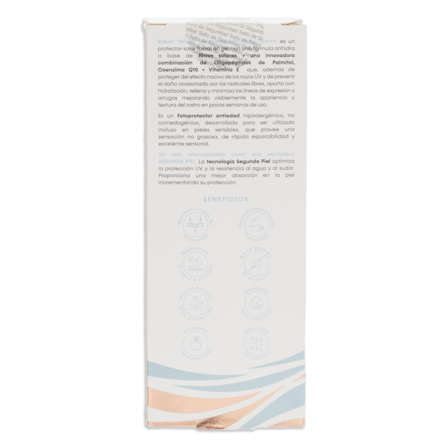 Protector Solar Facial Velvet Sunscreen Anti-Aging System BASSA 50 Ml ...